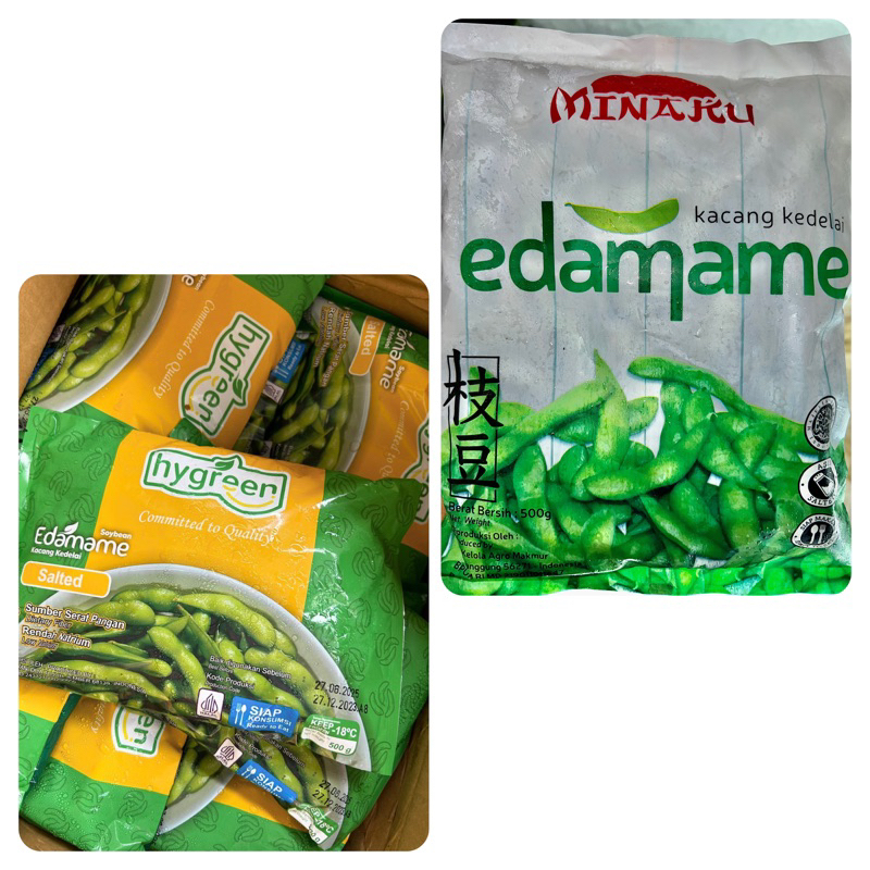 Jual Edamame frozen / Edamame gurih / Edamame original / Edamame ...