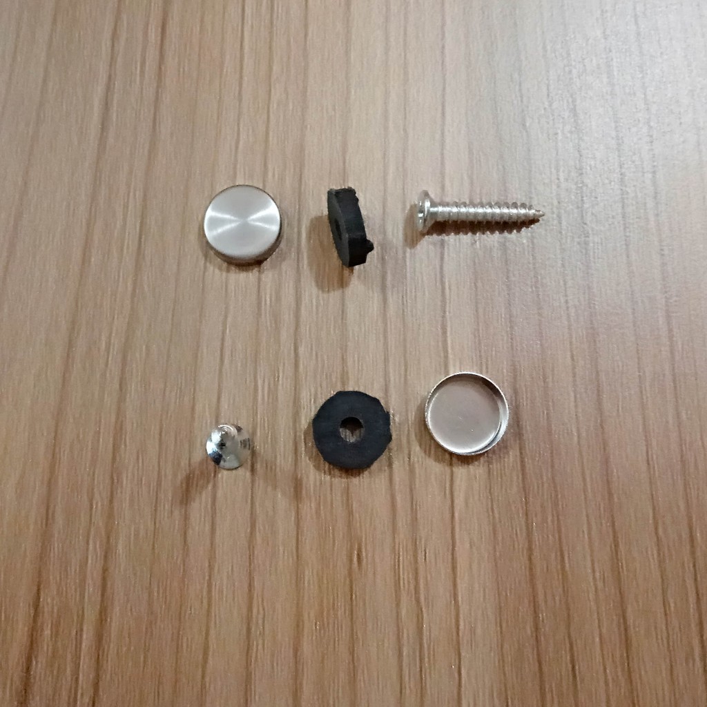 Jual Sekrup Kaca Stainless 18 Mm Mirror Screw Skrup Baut Kaca Stenlis ...