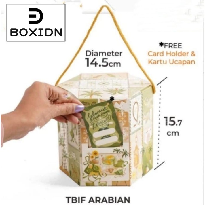 Jual Box Lebaran 2 toples 500gr Box Lebaran Kue Kering Box Cookies ...
