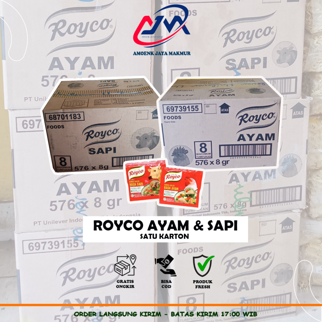 Jual Royco Ayam 1 Dus Isi 576 Sachet x 8gr | Shopee Indonesia