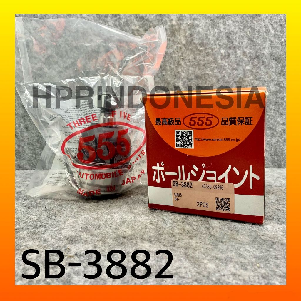 Jual Ball Joint Bawah SB-3882 Innova Reborn Fortuner VNT VRZ Hilux Revo ...