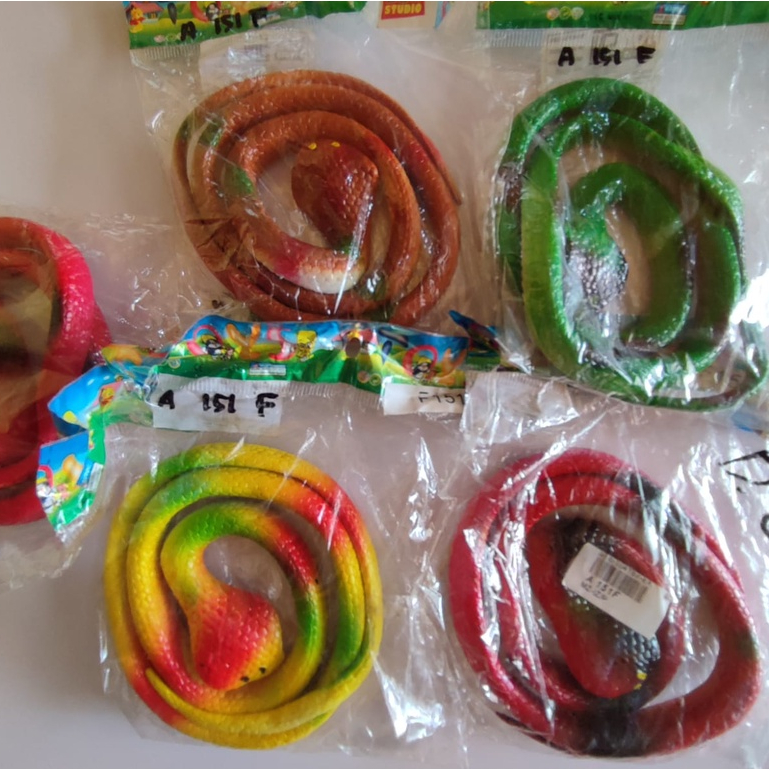 Jual Mainan Ular karet Ular Mainan Ular-ularan | Shopee Indonesia