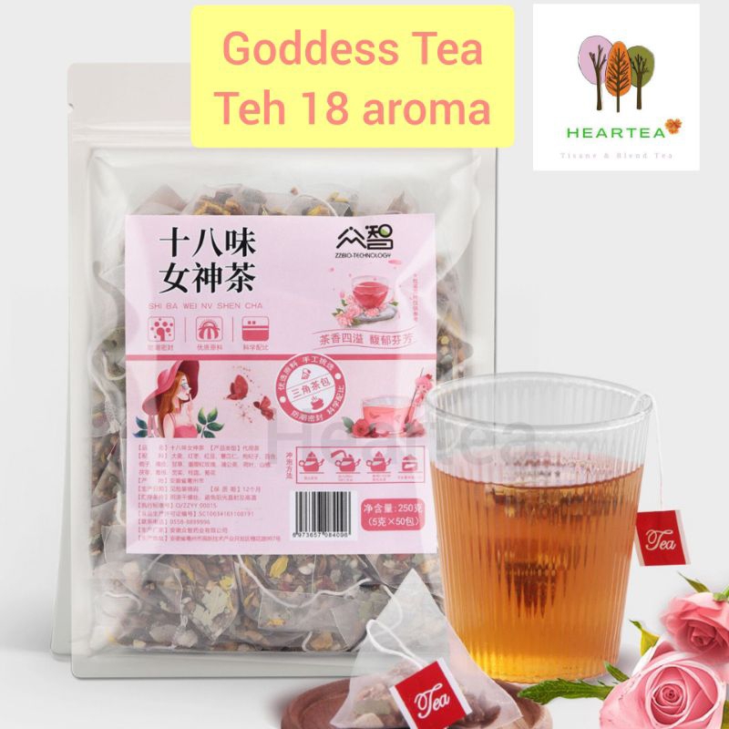 Jual TISANE TEA - GODDESS TEA /TEH KECANTIKAN 18 AROMA. 味女神茶 | Shopee ...