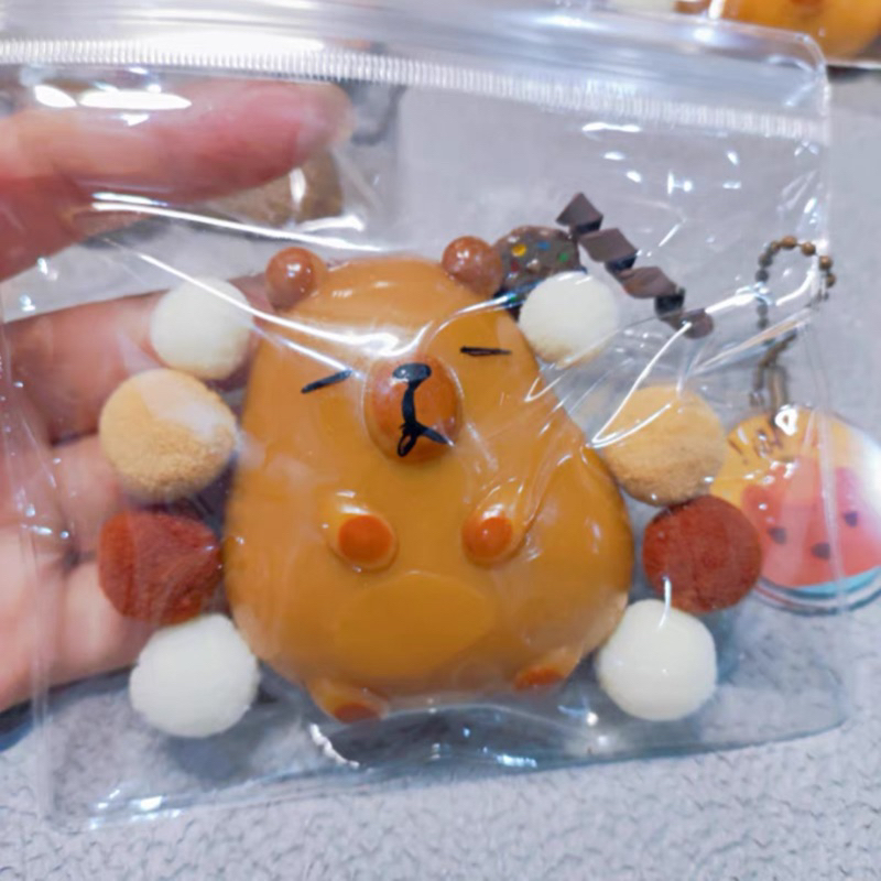 Jual [ Ready ] Taba Squishy Viral Kapibara / Capybara Super Cute Kenyal ...
