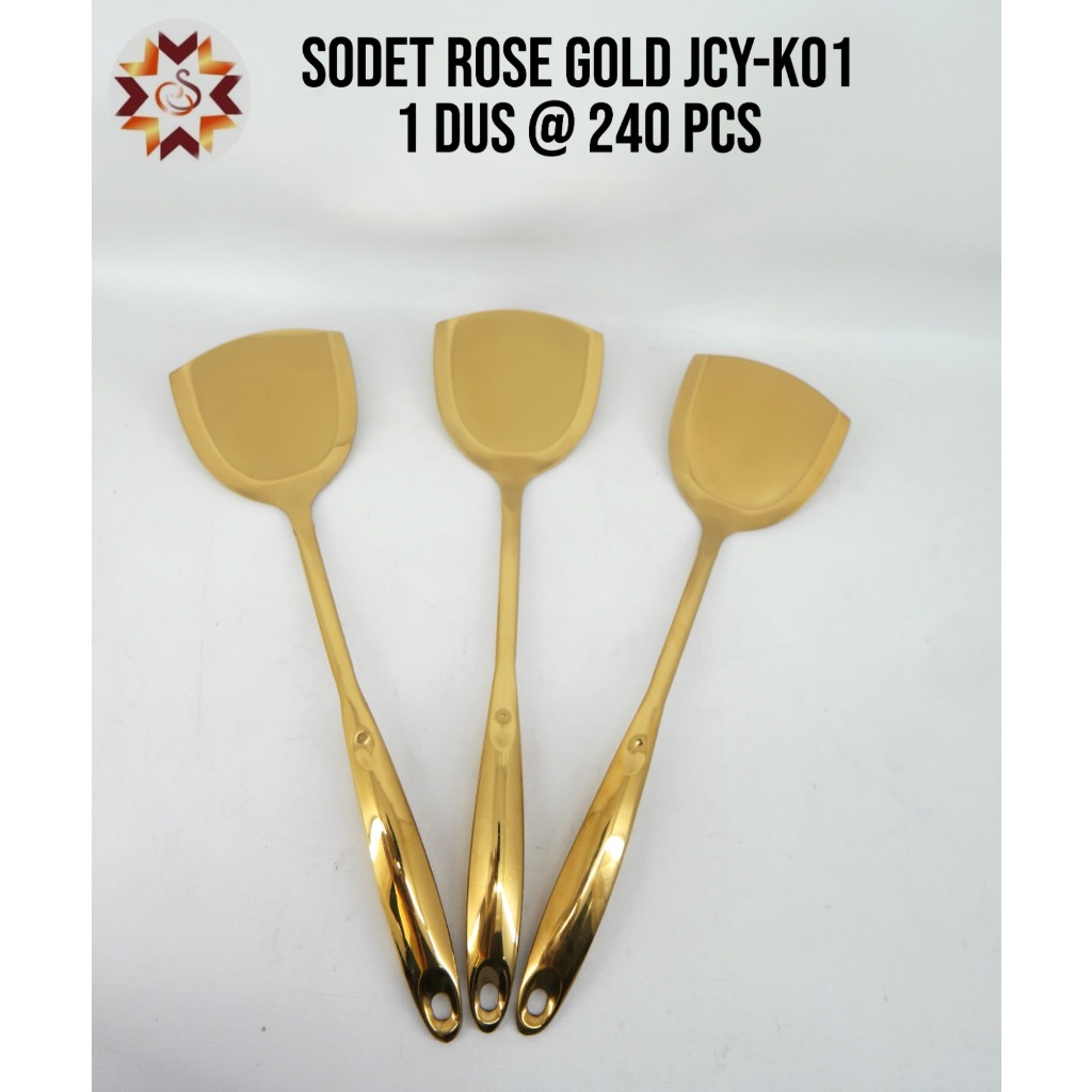Jual Sodet Emas/ Alat Masak Tebal/ Sodet Stainless Steel/ Sodet Aduk ...