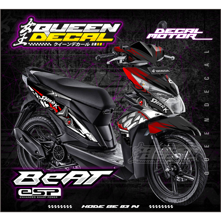 Jual DECAL BEAT ESP FULL BODY // Stiker Decal Variasi Beat ESP Fullbody ...