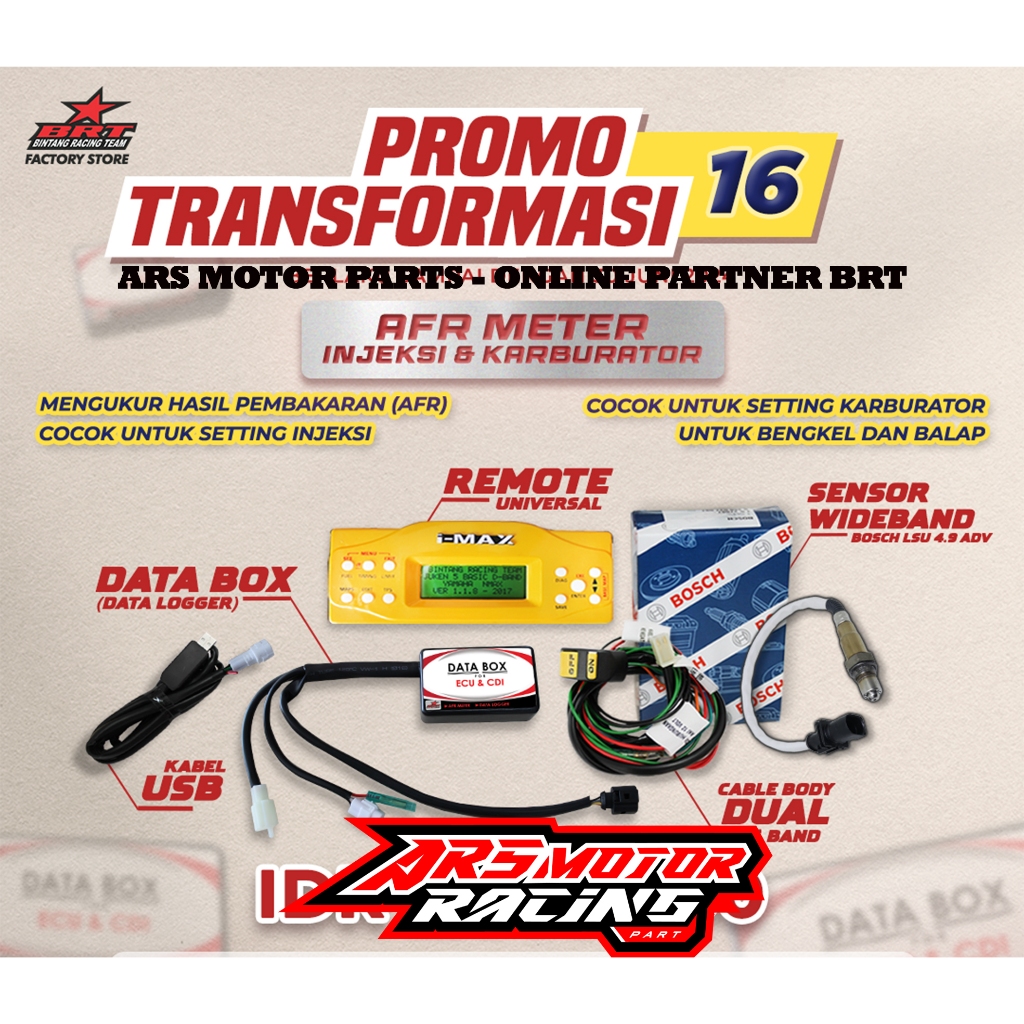 Jual AFR METER BRT & DATA BOX . AFR METER ECU & CDI | Shopee Indonesia