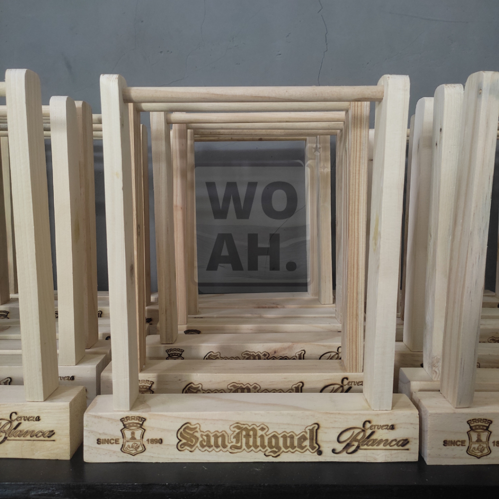 Jual Stand Gantungan Menu Graphir Logo Custom Tent Card Kalender Nomor ...