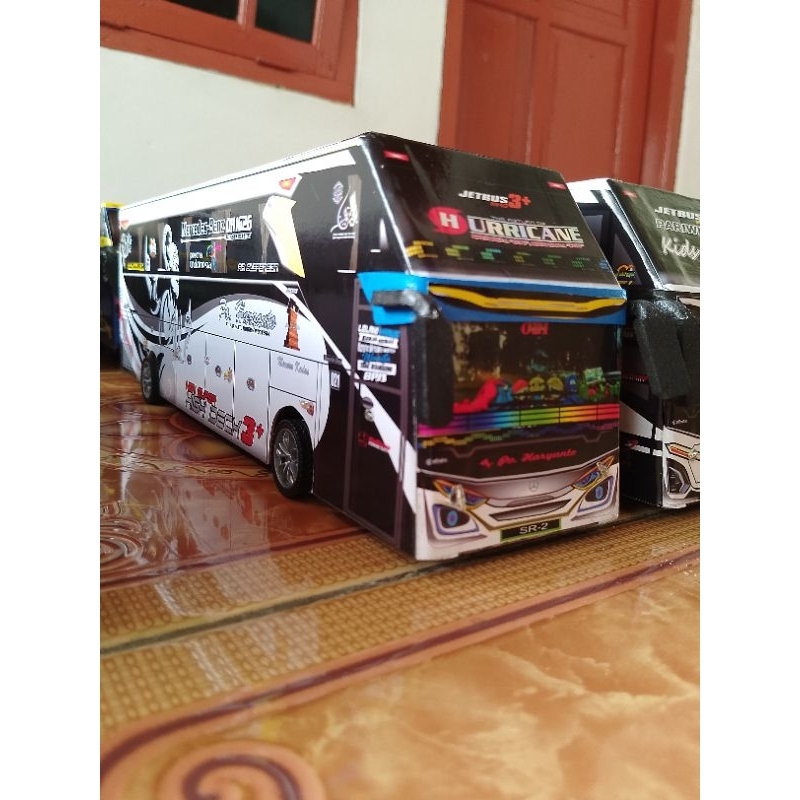 Jual miniatur bus telolet Jet Bus 5 | Shopee Indonesia