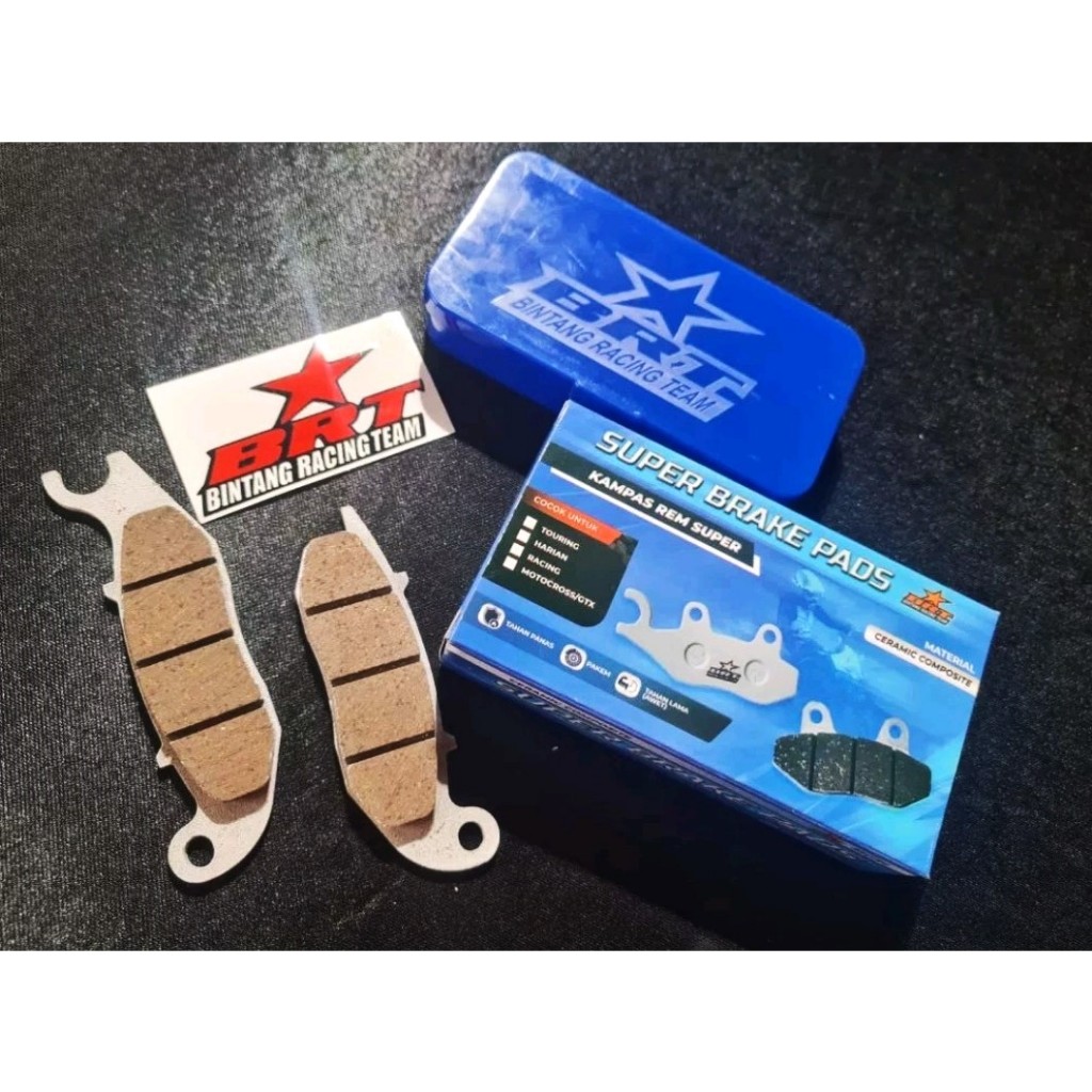 Jual KAMPAS REM DEPAN CERAMIC BRT JUPITER MX R15 VIXION BYSON VEGA XABRE MX KING | Shopee Indonesia