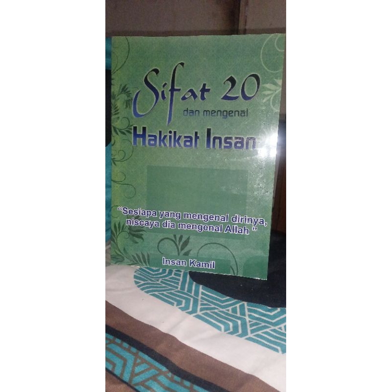 Jual Kitab Sifat 20 Dan Mengenal Hakikat Insan | Shopee Indonesia