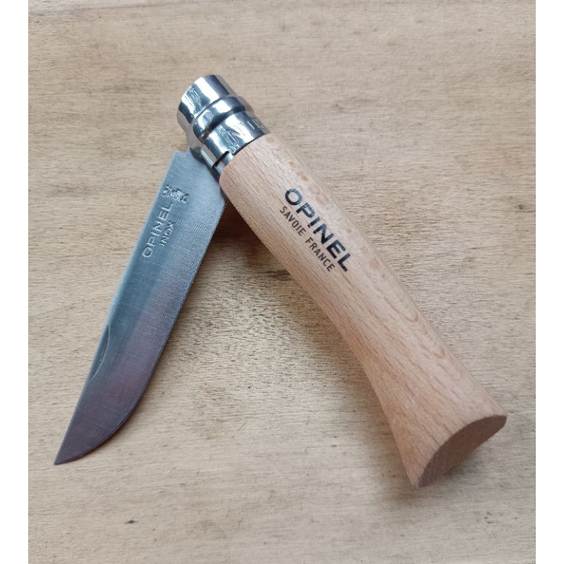 Jual opinel 07 handle kayu standar (original bekas) | Shopee Indonesia