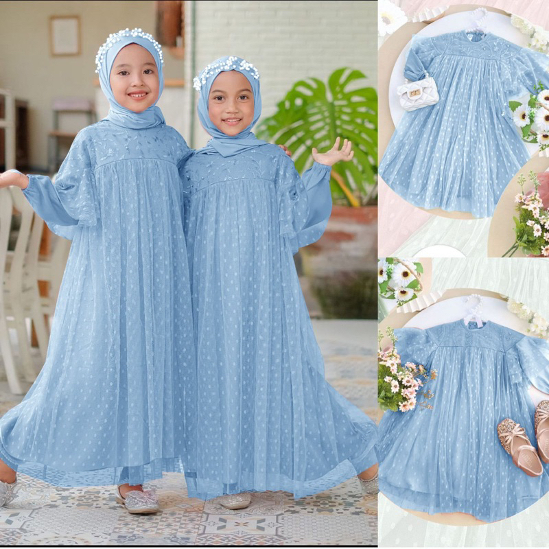 Jual KID NENI 3-12TH GAMIS ANAK PESTA KONDANGAN MEWAH | DRESS MUSLIM ...
