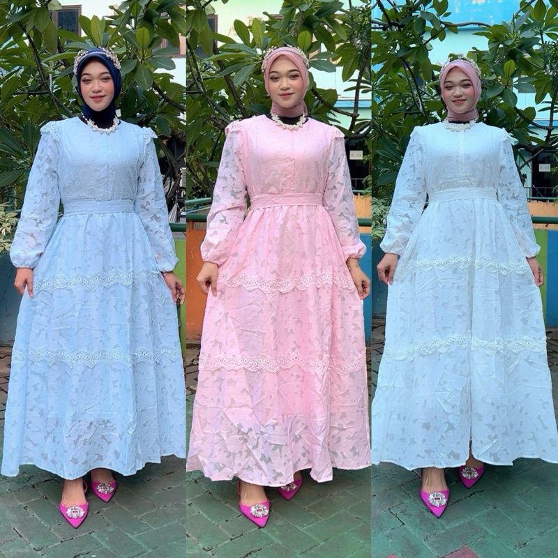 Jual DRESS KATBOL NEW ORI Katun Bordir | Shopee Indonesia