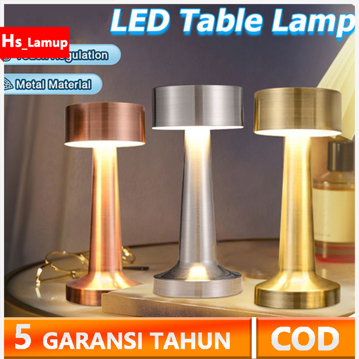 Jual Lampu Meja Portable LED / Lampu Sensor Sentuh / Lampu LED / Lampu ...