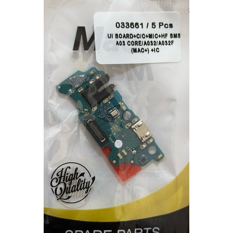 Jual board cas/papan konektor charger samsung A03 core/A032F original oem | Shopee Indonesia