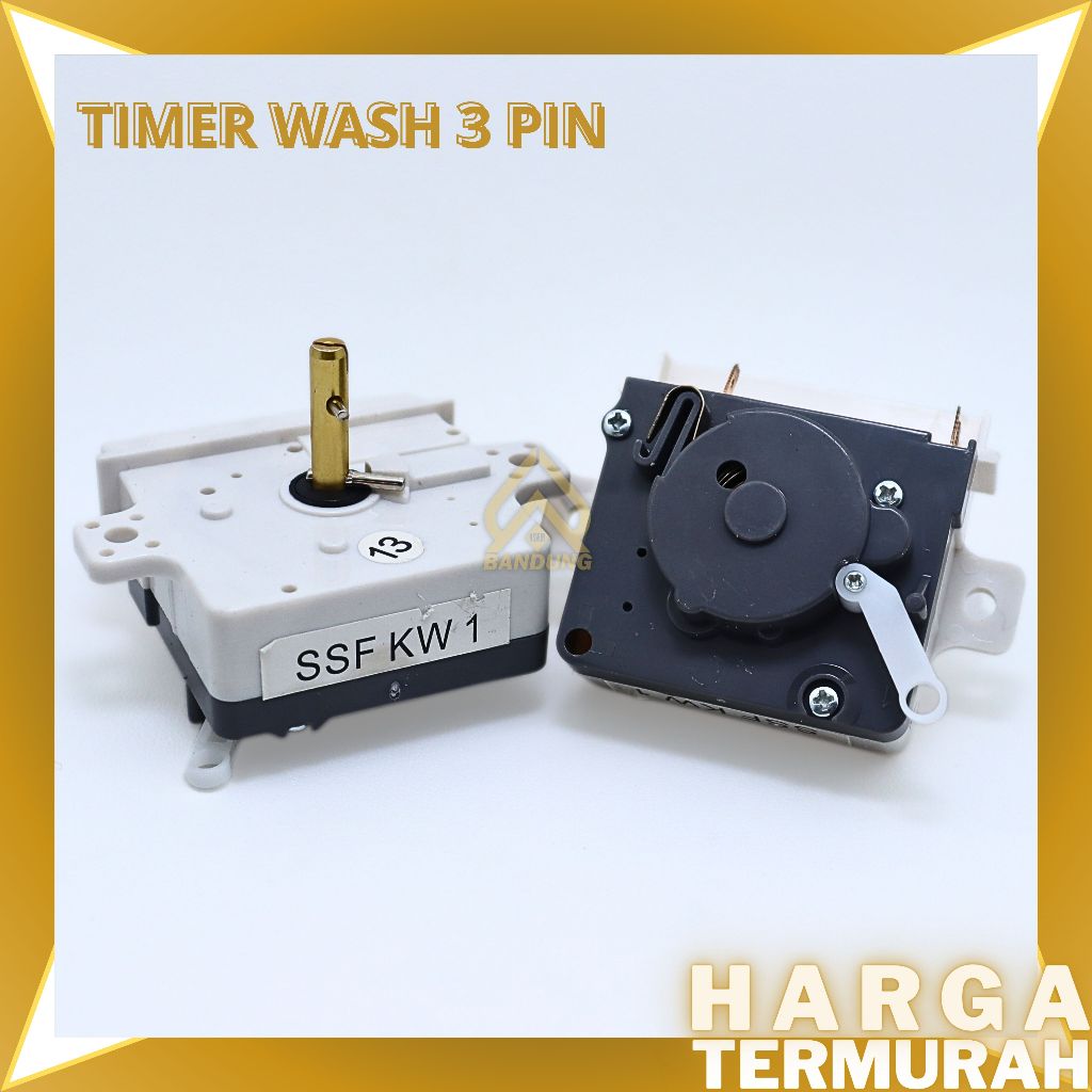 Jual TIMER MESIN CUCI SHARP | TIMER WASHING 3 PIN | TIMER WASH SOKET 3 ...