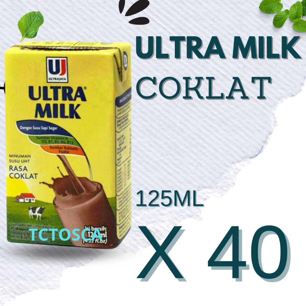 Jual Susu Ultra Milk | ULTRA MILK 125 ML Rasa Coklat dan Strawberry 1 ...