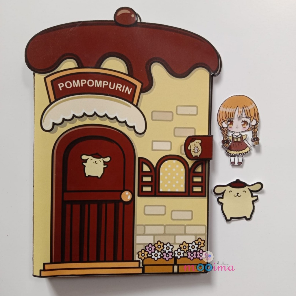 Jual Mainan anak viral quiet book series pompompurin | Shopee Indonesia