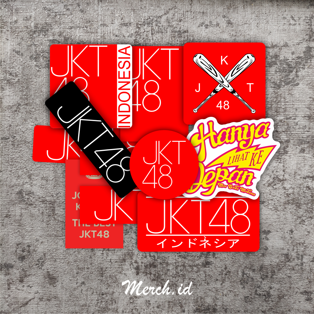 Jual Stiker band JKT48 / Sticker Pack | Shopee Indonesia