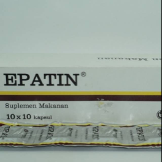 Jual EPATIN STRIP Kapsul - Suplemen Multivitamin Kesehatan Fungsi Liver ...