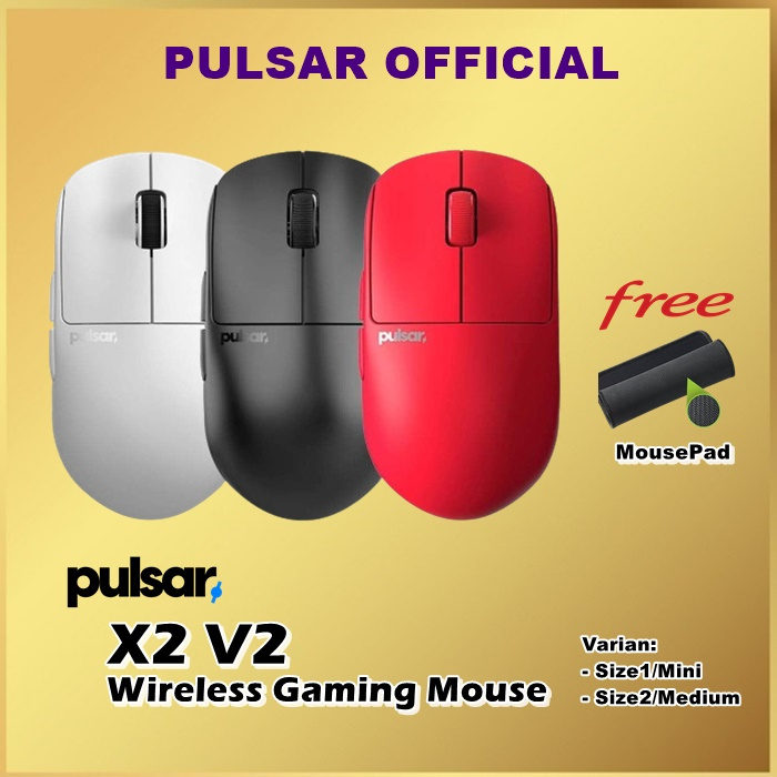 Jual Pulsar X2 V2 - X2 V2 Mini Ultra-Lightweight Wireless Gaming Mouse ...