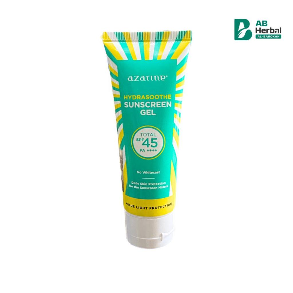 Jual AZARINE HYDRASOOTHE SUNSCREEN GEL TOTAL SPF 45 PA++++ - 50ML ...