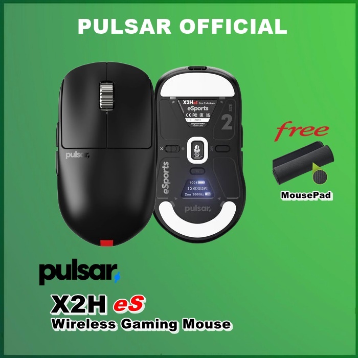 Jual Pulsar X2H eS Wireless Ultra-Lightweight Mouse Gaming X2 H eS ...