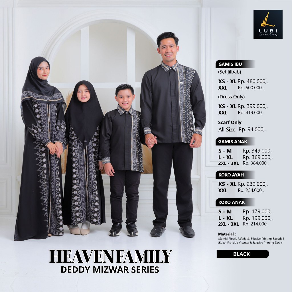 Jual SARIMBIT KELUARGA 2024 HEAVEN SERIES X DEDDY MIZWAR BY LUBI ...