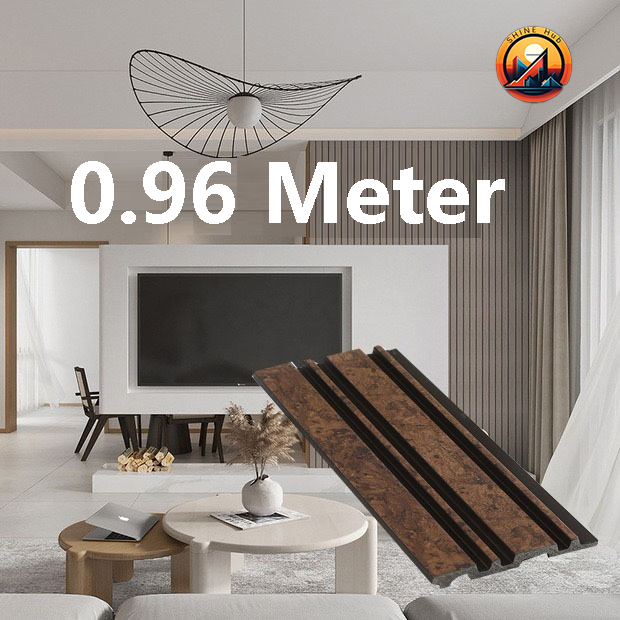 Jual Wallpanel Wood Wall Panel PVC 120x12mm 0.96Meter Motif List Kayu ...
