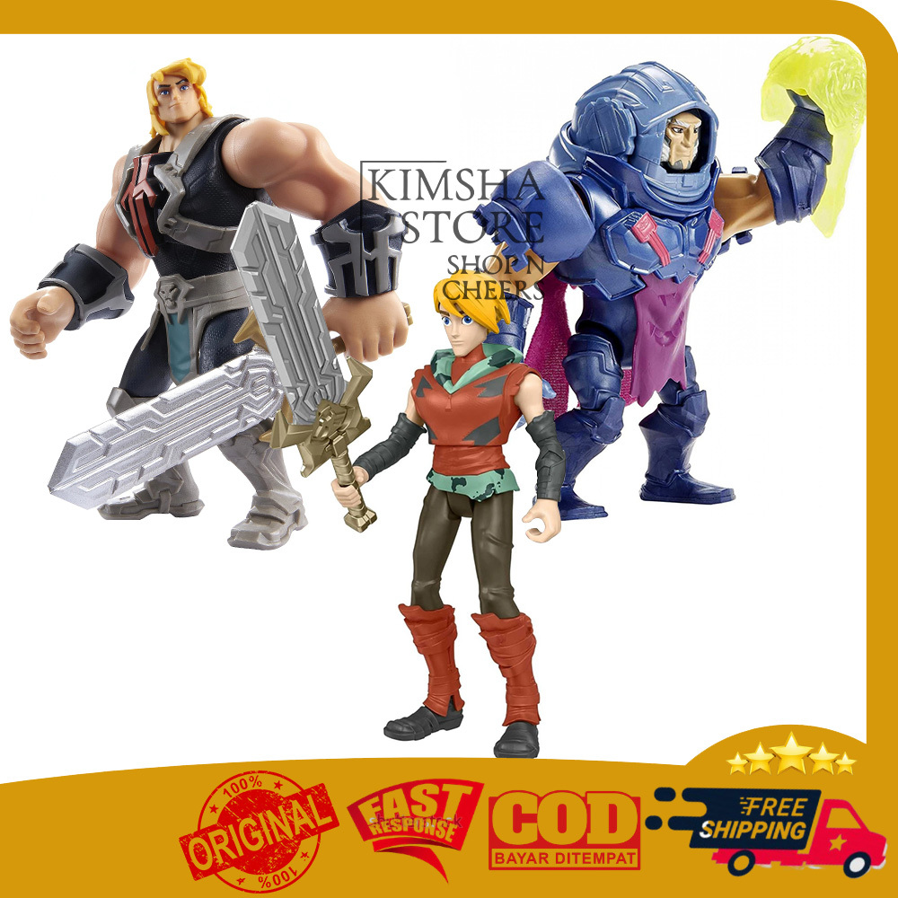 Jual He-Man And The Masters Of The Universe He Man Prince Adam Man-E-Faces HeMan Mainan Anak ...
