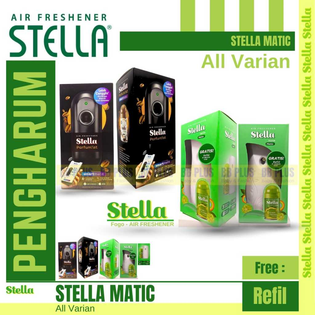 Jual Stella Matic Box Set - Pengharum Pewangi Ruangan Otomatis | Shopee ...