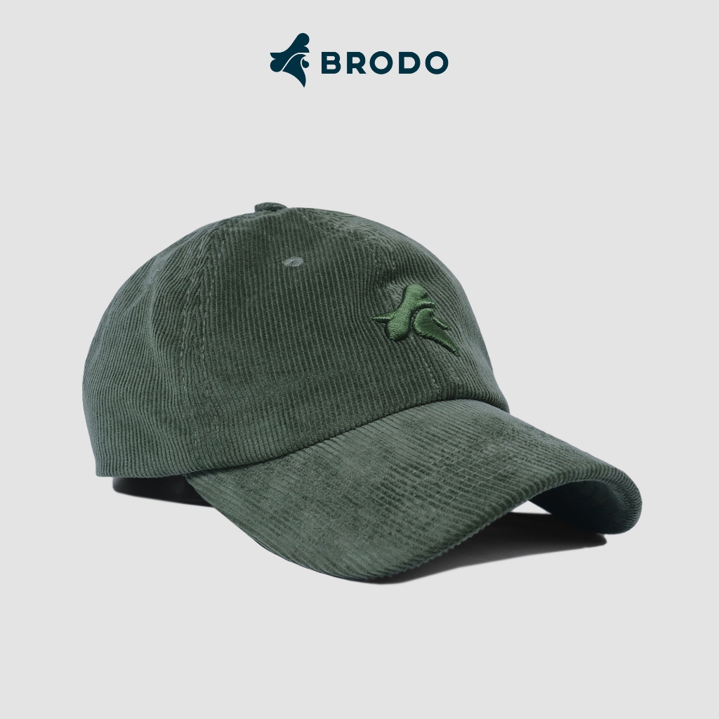 Jual BRODO - Logo Corduroy Hat Olive | Shopee Indonesia