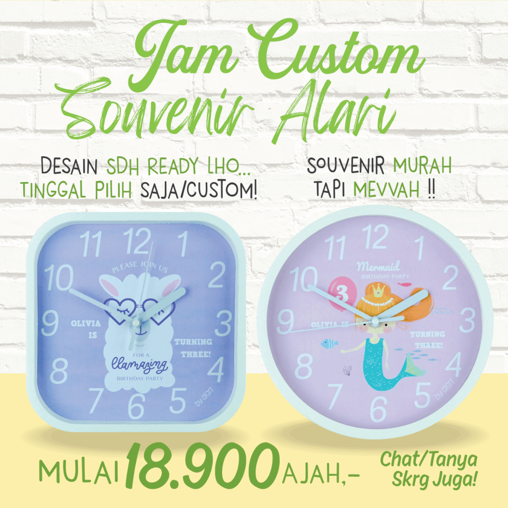 Jual CUSTOM DESAIN Jam Dinding | Shopee Indonesia