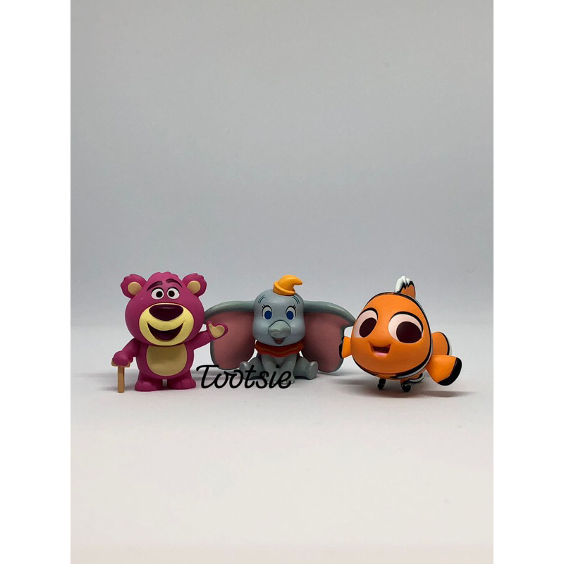 Jual Disney 100 Original Cpcm Mini Figures Lotso Dumbo Nemo Cow Play ...