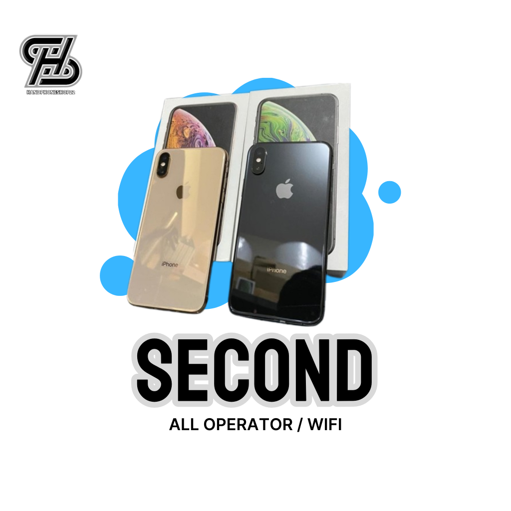 Jual Second iphone XS Max 256 GB Mulus Fullset - all Operator | Shopee ...