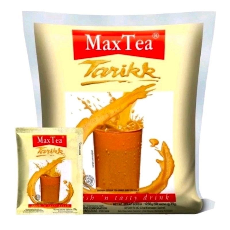 Jual Max Tea Teh Tarik 50sachet | Shopee Indonesia