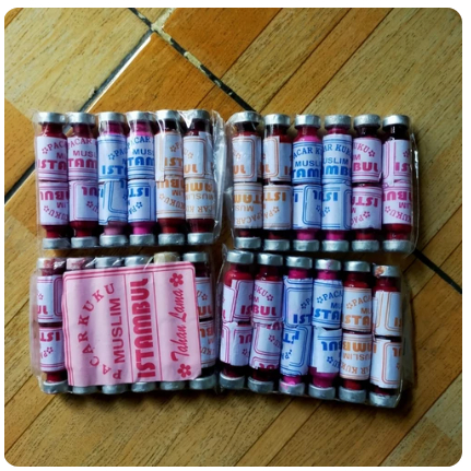 Jual 12 PCS PACAR KUKU MUSLIM HALAL BAROKAH ISTAMBUL | Shopee Indonesia