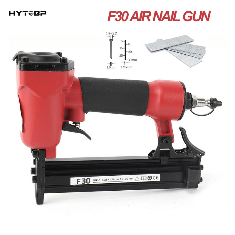Jual HYTOBP NEW F30 Air Nail Gun Nailer Nail Gun Tugas Berat Nail Gun ...