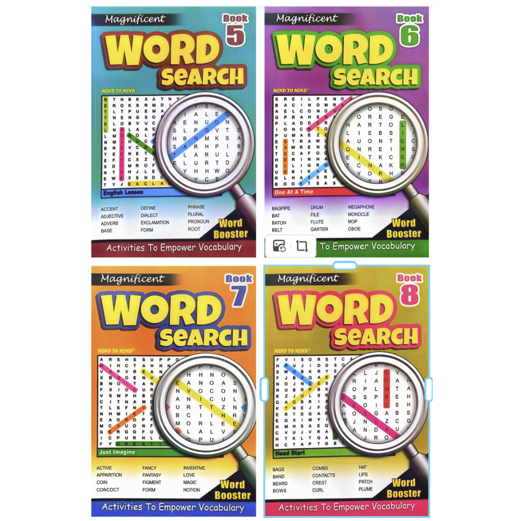 Jual [Mind To Mind] Word Search Brilliant, Magnificent, Brain Game Book ...