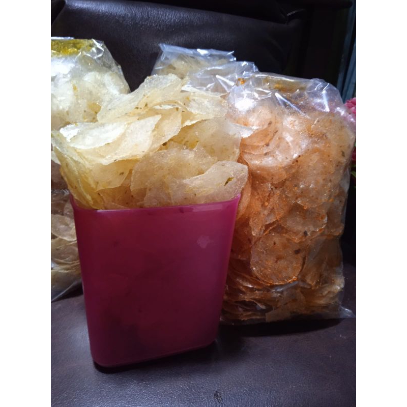 Jual Kripik kaca khas ciamis khas jeruk/Snack/makanan ringan harga 1kg ...