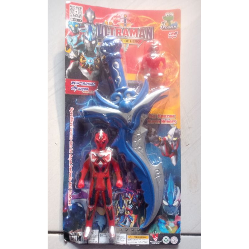 Jual mainan robot ultramen set pedang | Shopee Indonesia