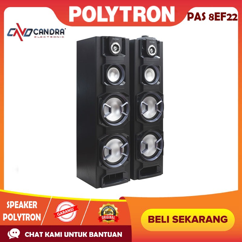 Jual Speaker Aktif POLYTRON PAS 8EF22 | Shopee Indonesia