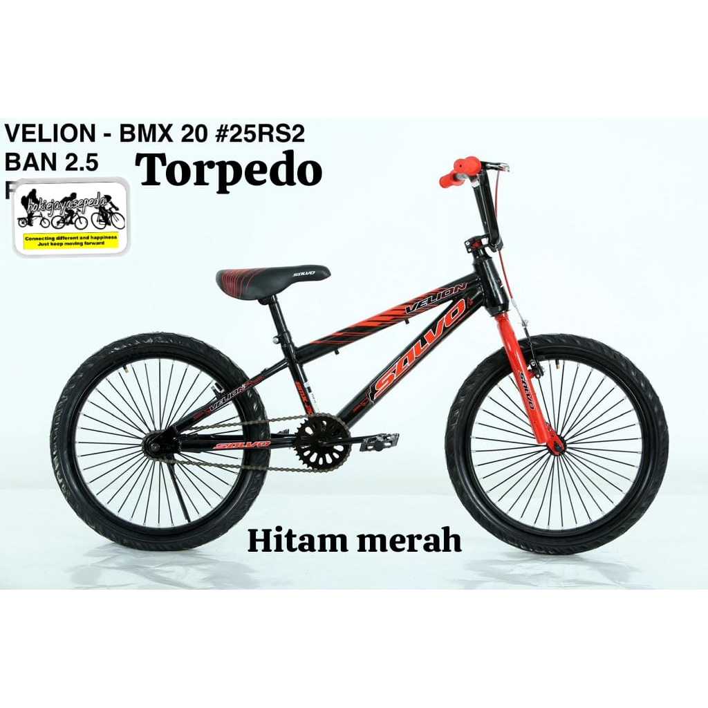 Jual Sepeda Anak BMX 20" VELION REM TORPEDO GO BMX ban 2.50 | Shopee ...