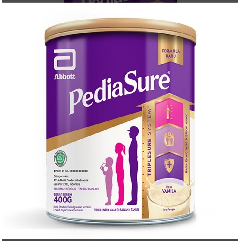 Jual pediasure triplesure vanila 400g | Shopee Indonesia