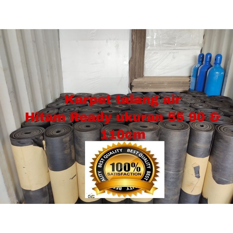 Jual KARPET TALANG AIR HITAM 110CM =(lebar murni 106cm )HARGA PER METER ...
