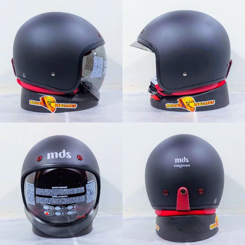 Jual Helm mds magnum | MDS Retro | Shopee Indonesia