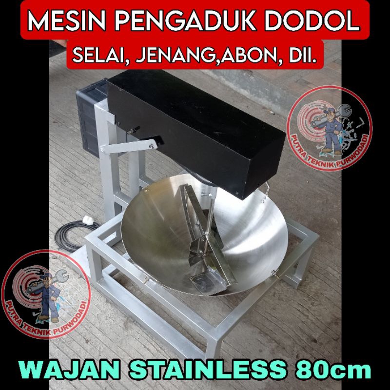 Jual MESIN PENGADUK DODOL, PENGADUK JENANG SELAI , PENGADUK BUBUR ...