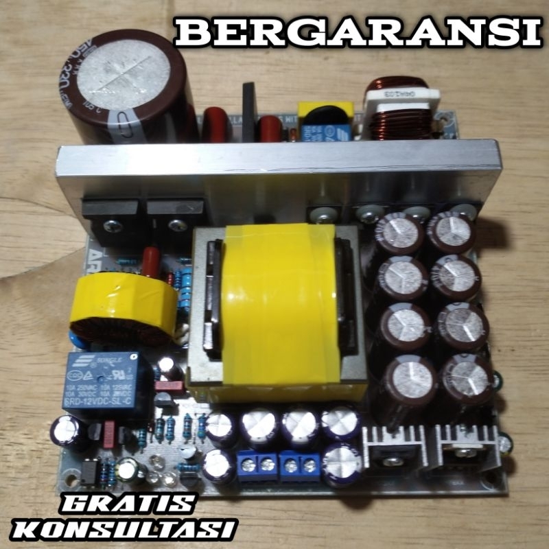 Jual Smps Hb Ocp 20A CT 45-85volt 2000watt Halfbridge Trafo/PSU/Power supply/suplai amplifier ...