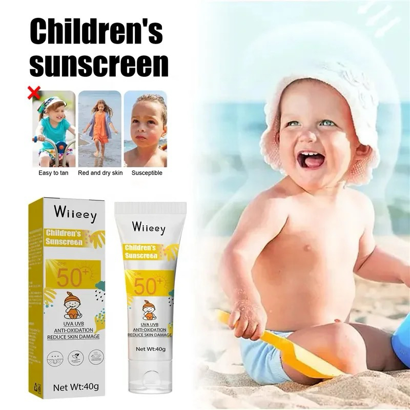 Jual Sunscreen anak Wiieey Children's Sunscreen SPF50 PA +++ Krim ...